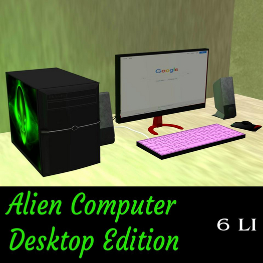 Second Life Marketplace - Alien Computer Desktop Edition