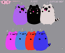 Second Life Marketplace - [OMEGLETH] Little cat blue A4