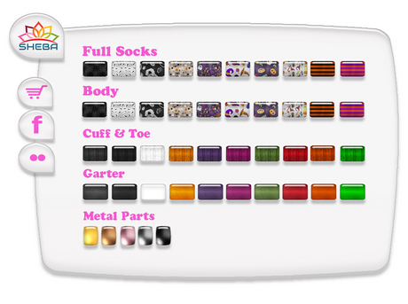 Second Life Marketplace - [Sheba] Minerva Socks Fatpack (MAITREYA ...