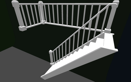 Second Life Marketplace - 13 Tread Staircase