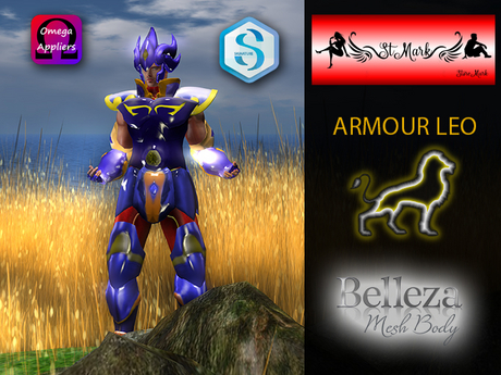Second Life Marketplace - [GIANNI/JAKE] SAINT SEIYA - ARMOR LEO