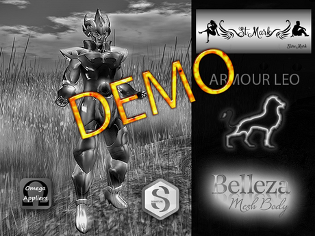 Second Life Marketplace - Demo SAINT SEIYA - ARMOR LEO- STMARK