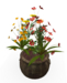 Second Life Marketplace - Autumn flowers in a cauldron /Fleurs d ...