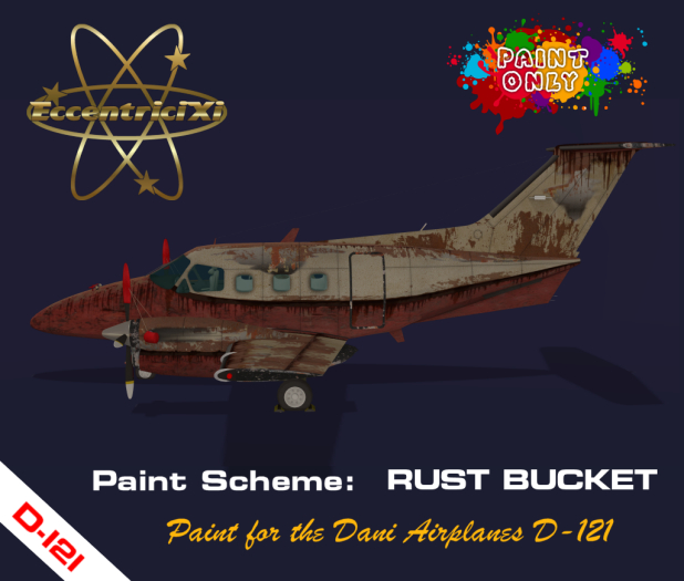 Second Life Marketplace - EXiPro Paint D-121 Rust Bucket