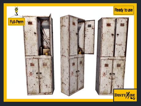 Second Life Marketplace - ::DisturbeD:: Garage Props - Old Metal ...