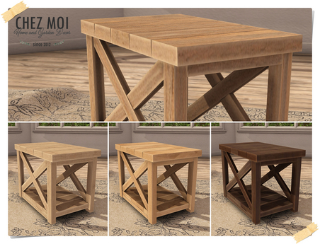Second Life Marketplace - CHEZ MOI ♥ Gather Table Set