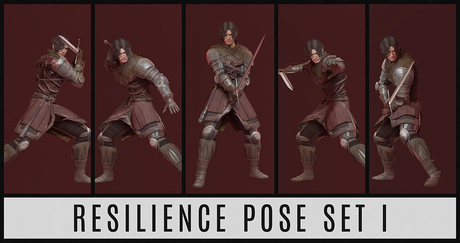 Second Life Marketplace - (Kamae) Resilience Pose Set I