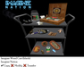 Second Life Marketplace - Imagine Weed Cart (black)