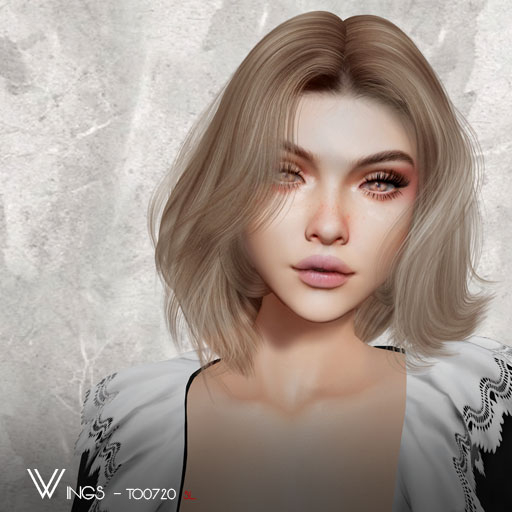 Second Life Marketplace - WINGS-HAIR-TO0720 Brown (Pack)