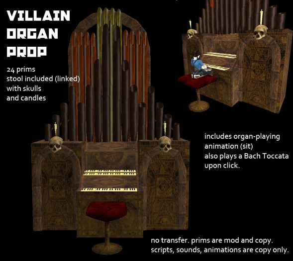 Second Life Marketplace - Grim Bros. villain supply department presents ...