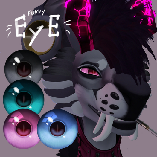 Second Life Marketplace - Mexican_Demon furry eye set 1 cat's pupil