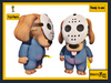 Second Life Marketplace - ::DisturbeD:: Halloween - Jason Dog Toon ...