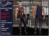 Second Life Marketplace - *SARA*Bloodstains & Grunge, Jeans & Tank Set ...