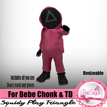 Second Life Marketplace - PS Squidy Mask Triangle BOX