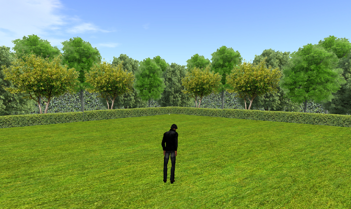 Second Life Marketplace - 1 PRIM PARCEL BORDER "THE PARK" SEAMLESS MOD ...