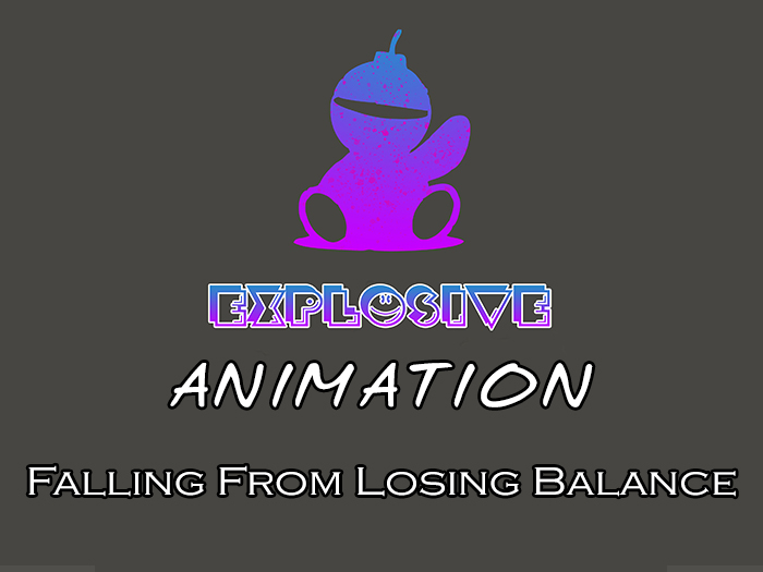 Second Life Marketplace - Explosive animation - Falling From Losing Balance