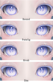 Second Life Marketplace - [cran] Boo lashes for M4 anniemay