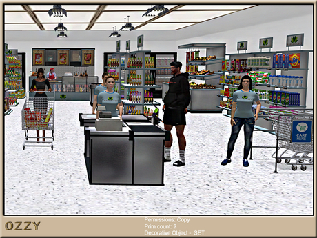 Second Life Marketplace - *$OZZY$* Supermarket - SET