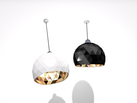Second Life Marketplace - ALUORA Ceiling Lamp "Geodome" - Full Perms
