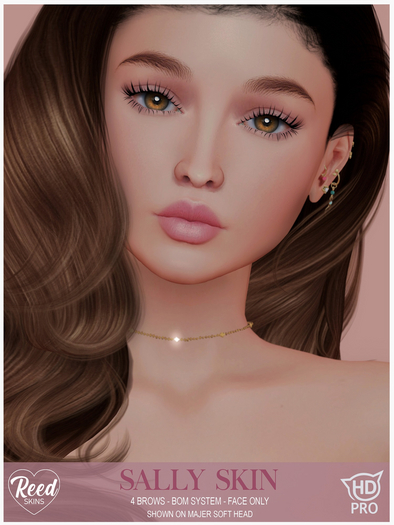 Second Life Marketplace - REED-SALLY SKIN CATWA HD PRO-DEMO