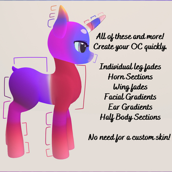Second Life Marketplace - Moonpop:Pony Gradients [BOM]