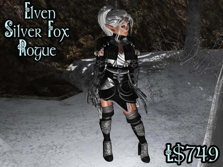 Second Life Marketplace - ..::[R2]::.. Elven Silver Fox Rogue