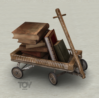 Second Life Marketplace - 39 - 8f8 - Storyteller's Burrow - Knowledge Cart
