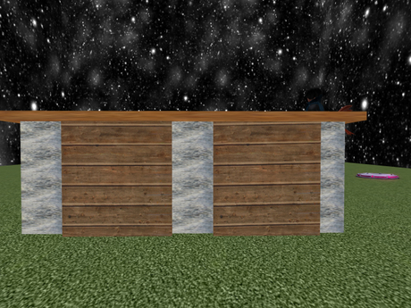 Second Life Marketplace - wood and stone shop front/ bar/ reception ...