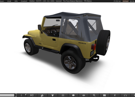 Second Life Marketplace - TPR Geep Drangler - SUV for 3 passengers with ...
