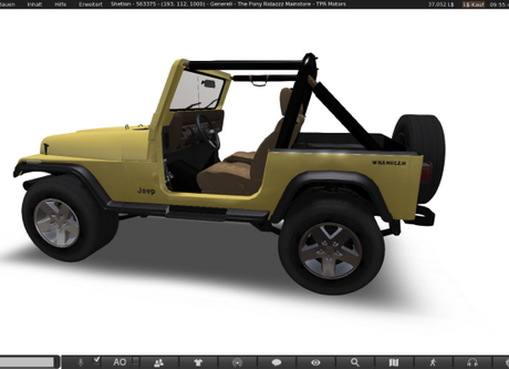 Second Life Marketplace - TPR Geep Drangler - SUV for 3 passengers with ...