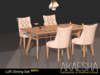 Second Life Marketplace - Loft Wood Dining Table Set (3,000+ Food ...