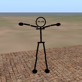 Second Life Marketplace - Stick Figure Avatar ~RP~