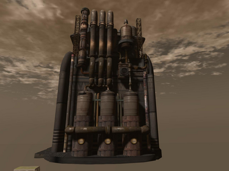 Second Life Marketplace - **JPK Dieselpunk Factory Hall BOX