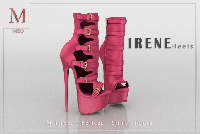 Second Life Marketplace - MISO - Irene Heels [Pink]
