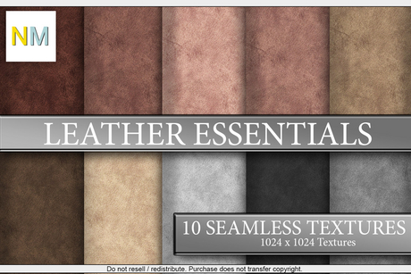 Second Life Marketplace - Leather Textures