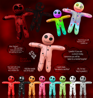 Second Life Marketplace - .:Bad Rabbit:. (Tr/NCo) Voodoo Doll Oracle ...