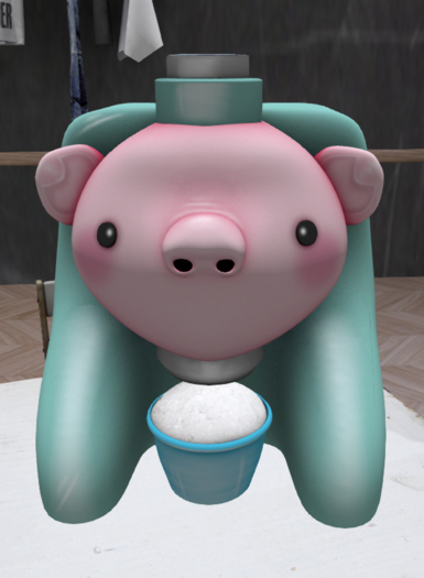 Second Life Marketplace - [RI] Mr. Oink Sno-Cone Machine RARE