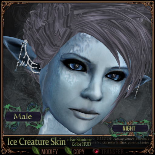 Second Life Marketplace - =^.^= Curious Kitties Fantasy Fuzz - Ice ...