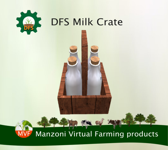 Second Life Marketplace - DFS Milk Crate