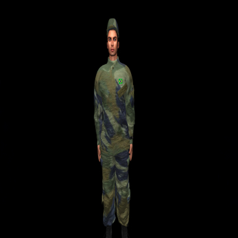 Second Life Marketplace - BRAZIL mesh ARMY UNIFORM + FREE SUNGLASSES ...