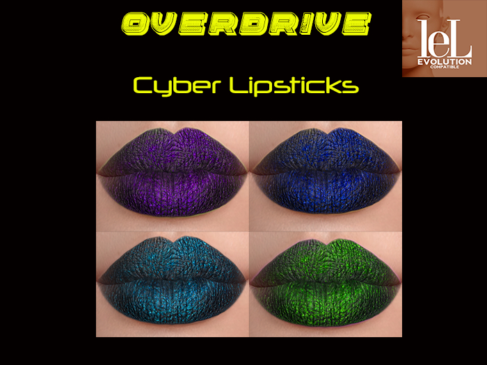 Second Life Marketplace - .::Overdrive::. Cyber lipsticks applier ...
