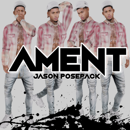 Second Life Marketplace - AMENT - The Jason PosePack (Bento)
