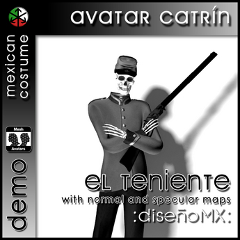 Second Life Marketplace - Avatar Catrin :dMX: El Teniente (The ...