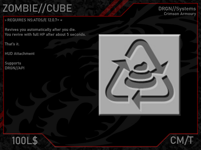 Second Life Marketplace - Zombie//Cube