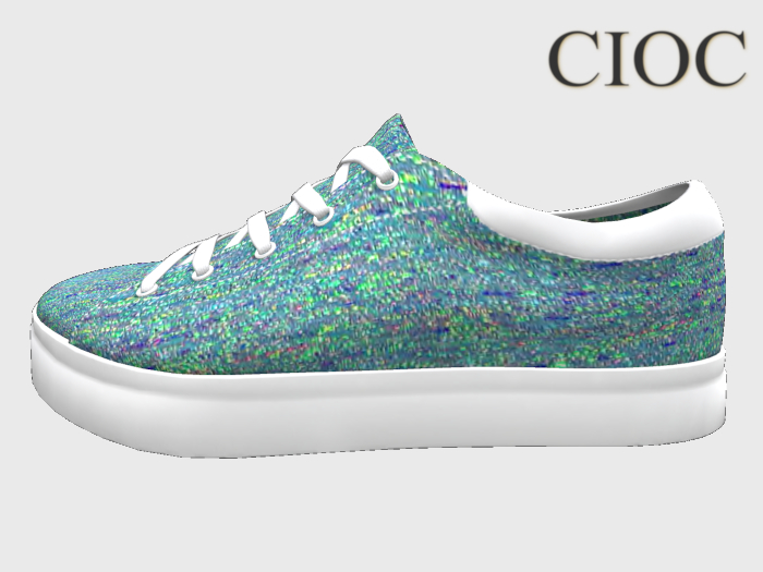 Second Life Marketplace - CIOC - sneaker iridescent (teal)