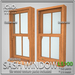 Second Life Marketplace - =CaD= Sash Window - BUILDERS BASICS full perm