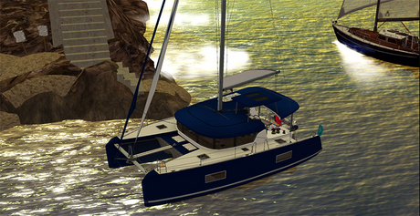Second Life Marketplace - W:B:P:Amnesia Blue Boat Texture Applier_Sail HUD