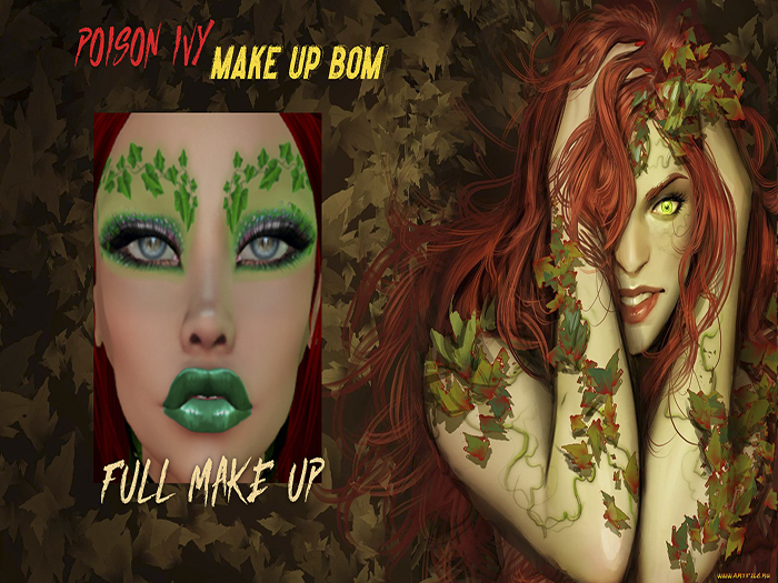Second Life Marketplace - POISON IVY FULL MAKE UP BOM