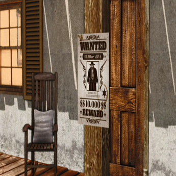 Second Life Marketplace - Buffalo Ryan - WANTED Poster WWM