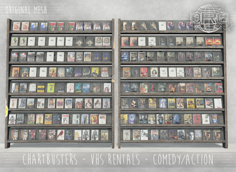 Second Life Marketplace - -DRD- Chartbusters - vhs rentals - comedy ...